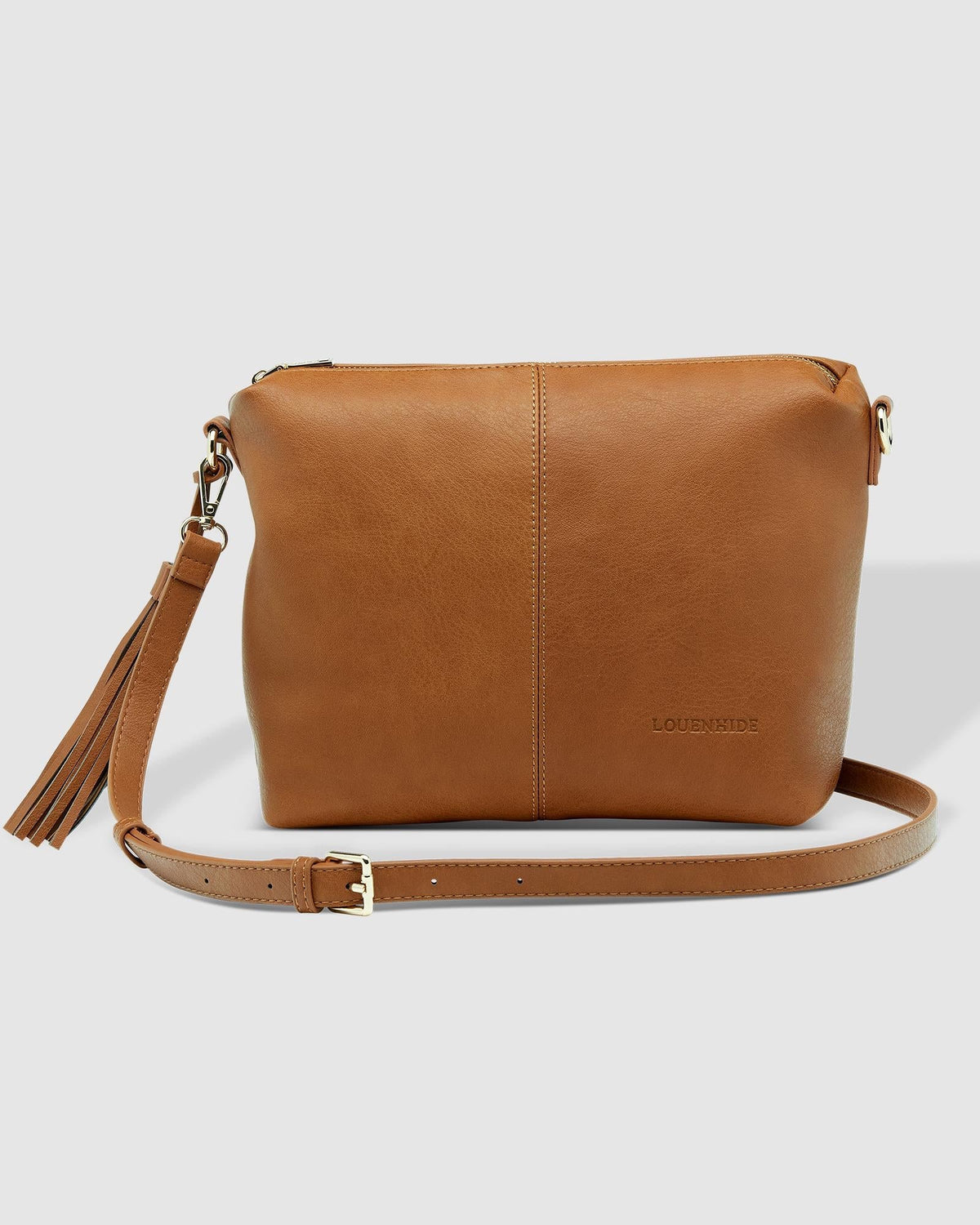 Kasey Crossbody Bag With Stripe Strap Tan – The Rock Box Store Kasey Crossbody Bag With Stripe Strap Tan – The Rock Box Store